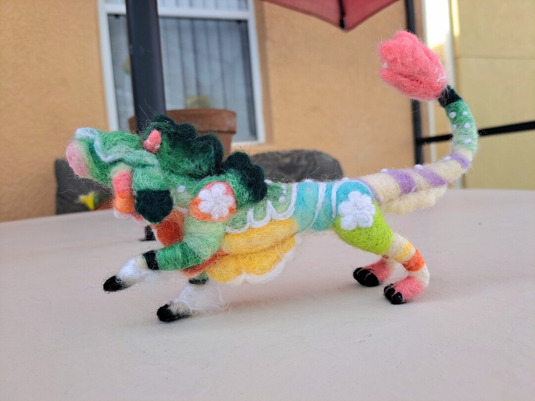 Demetrya~creatures of Sonaria~needle-felted Doll~2024 - Etsy