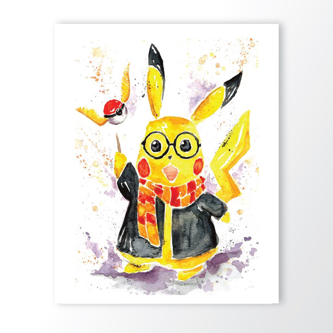 Yer A Wizard, Pikachu - Etsy