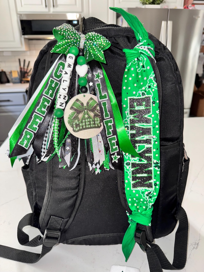 Bandana Cheer Bag Tie - Etsy