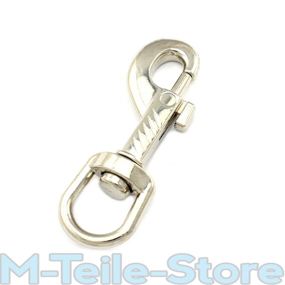 10 Carabiner Hooks With Swivel 82 X 28 Mm 3/4 Inch Hook - Etsy