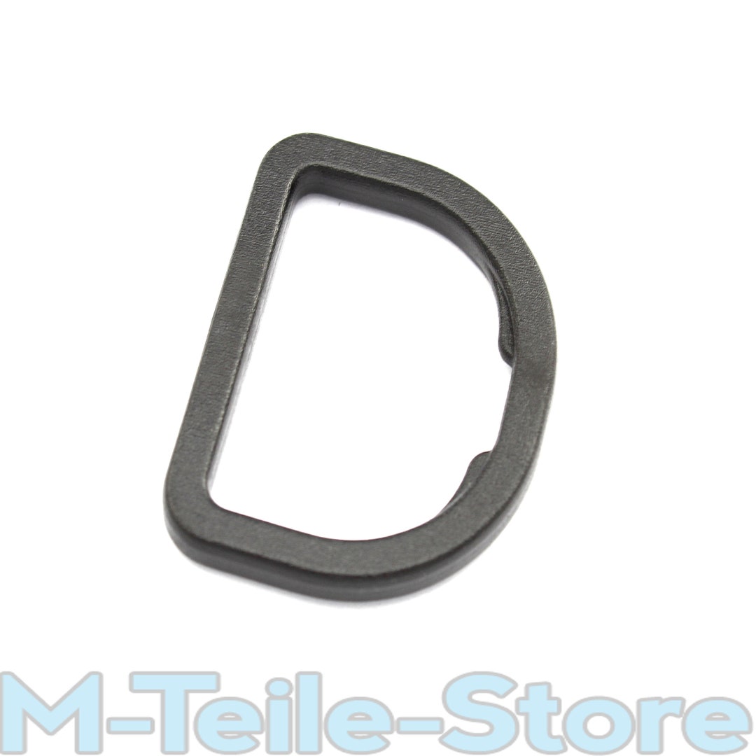 25 Plastic D-rings 32 Mm Flat Half Rings D-ring Plastic Half - Etsy