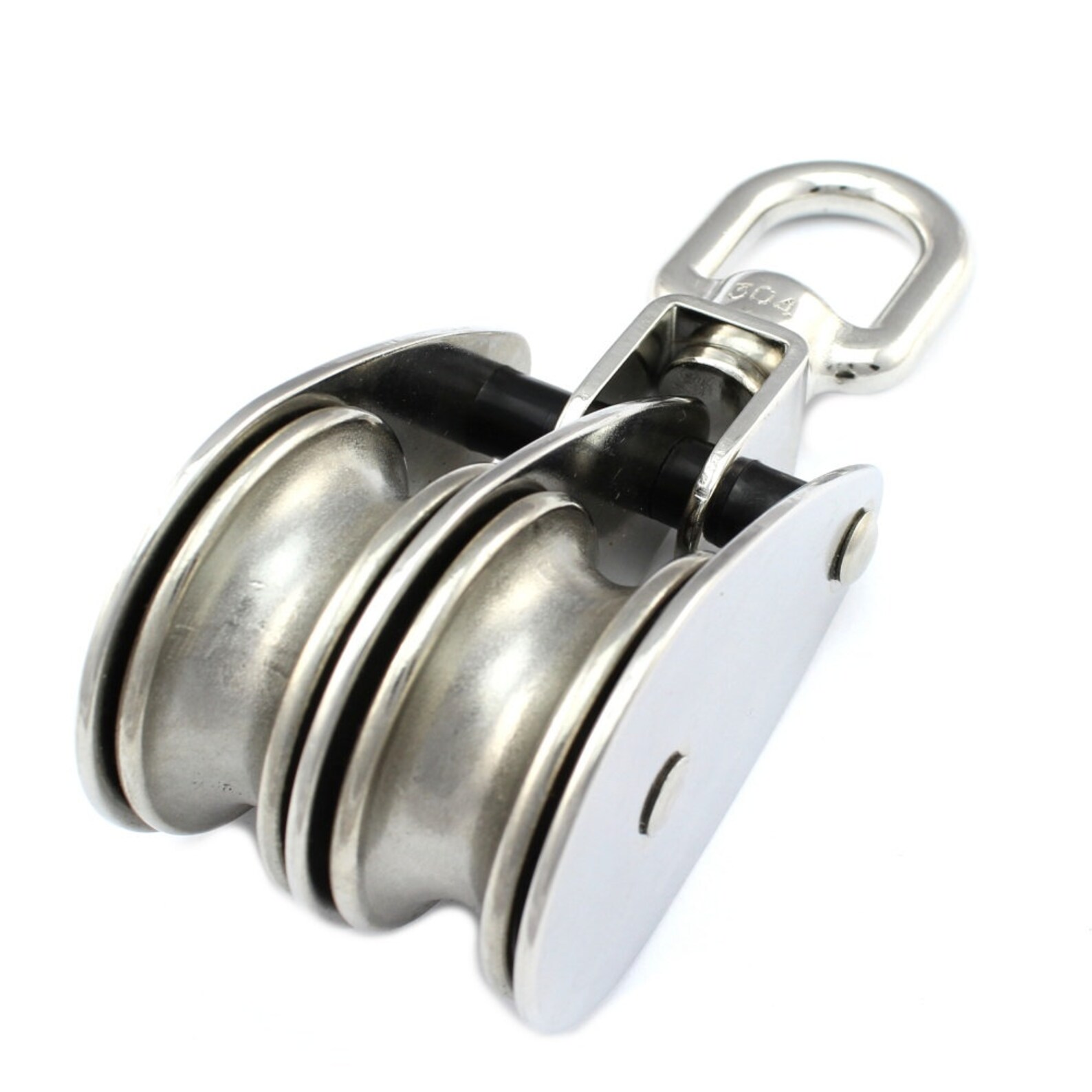 Stainless steel block rope roller 32 mm rope roller double | Etsy