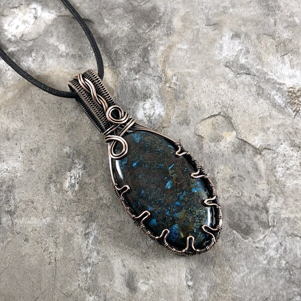 Wrapped Pendant - Etsy
