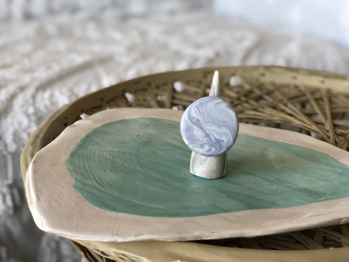 Artful Sky Ring (statement Piece) - Etsy