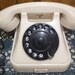 Vintage Bakelite White Ivory Telephone, Rotary Bakelite Phone - Etsy