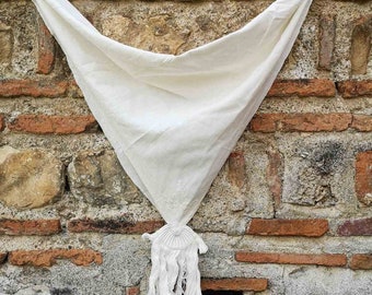 Embroidered Head Scarf - Etsy