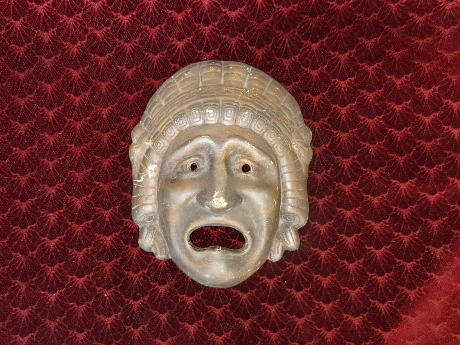 Greek Ceramic Mask Theater Greek Mask 1950's Ceramic - Etsy