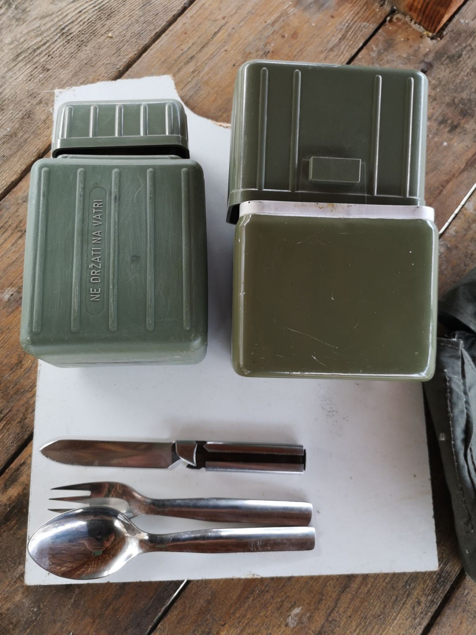 Army Lunch Box JNA Set Lunch Box Cutlery Army Set Army - Etsy