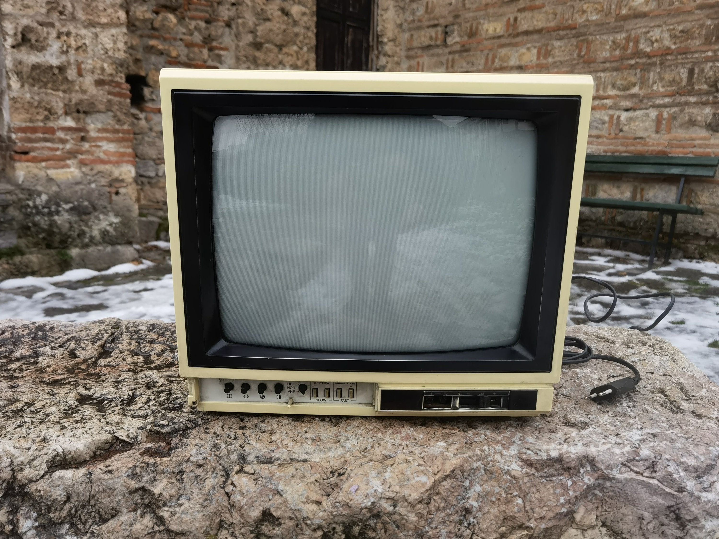 Sharp Vintage CRT Television, Color Screen 35cm, Sharp Gaming TV ...