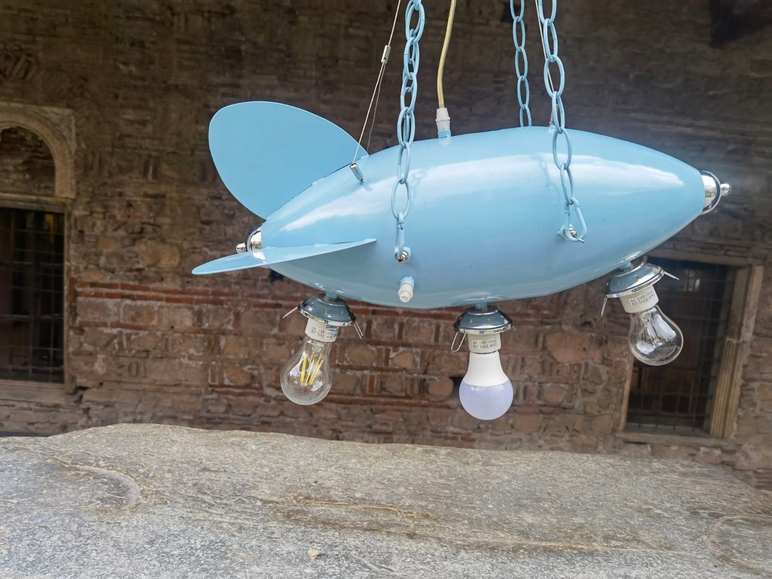 Metal Missile Lookalike Ceiling Lamp Ceiling Missile Lamp - Etsy