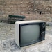 Mini Black and White CRT Television, Astra - Junior 2 Television - Etsy