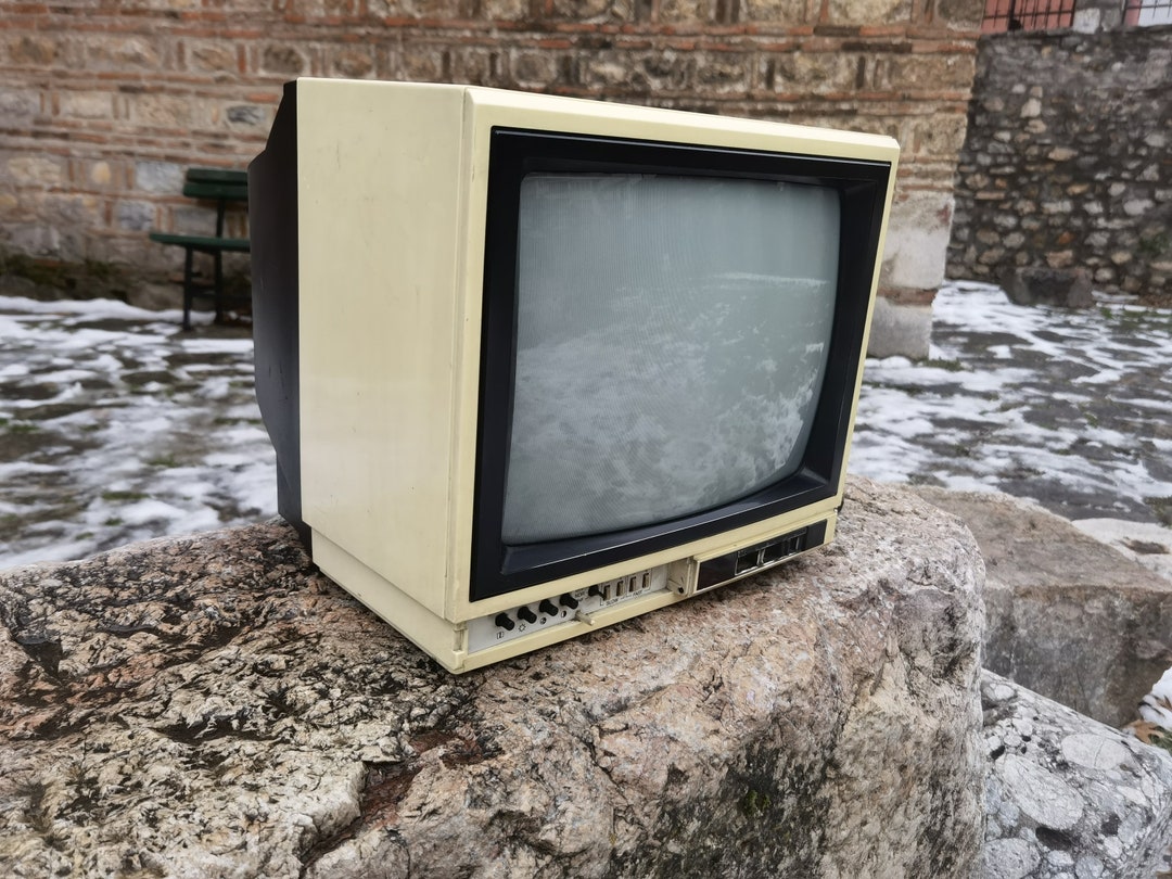 Sharp Vintage CRT Television, Color Screen 35cm, Sharp Gaming TV ...