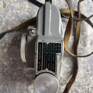 Ferrania Ibis Vintage Metallic Camera, 1950's 127 Mm Italian Camera - Etsy
