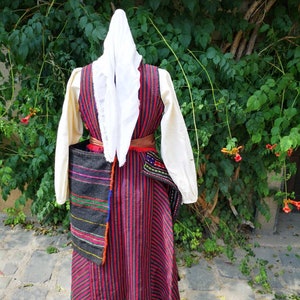 Traditional Women's Ethnic Costume From Bogomila Village - Etsy