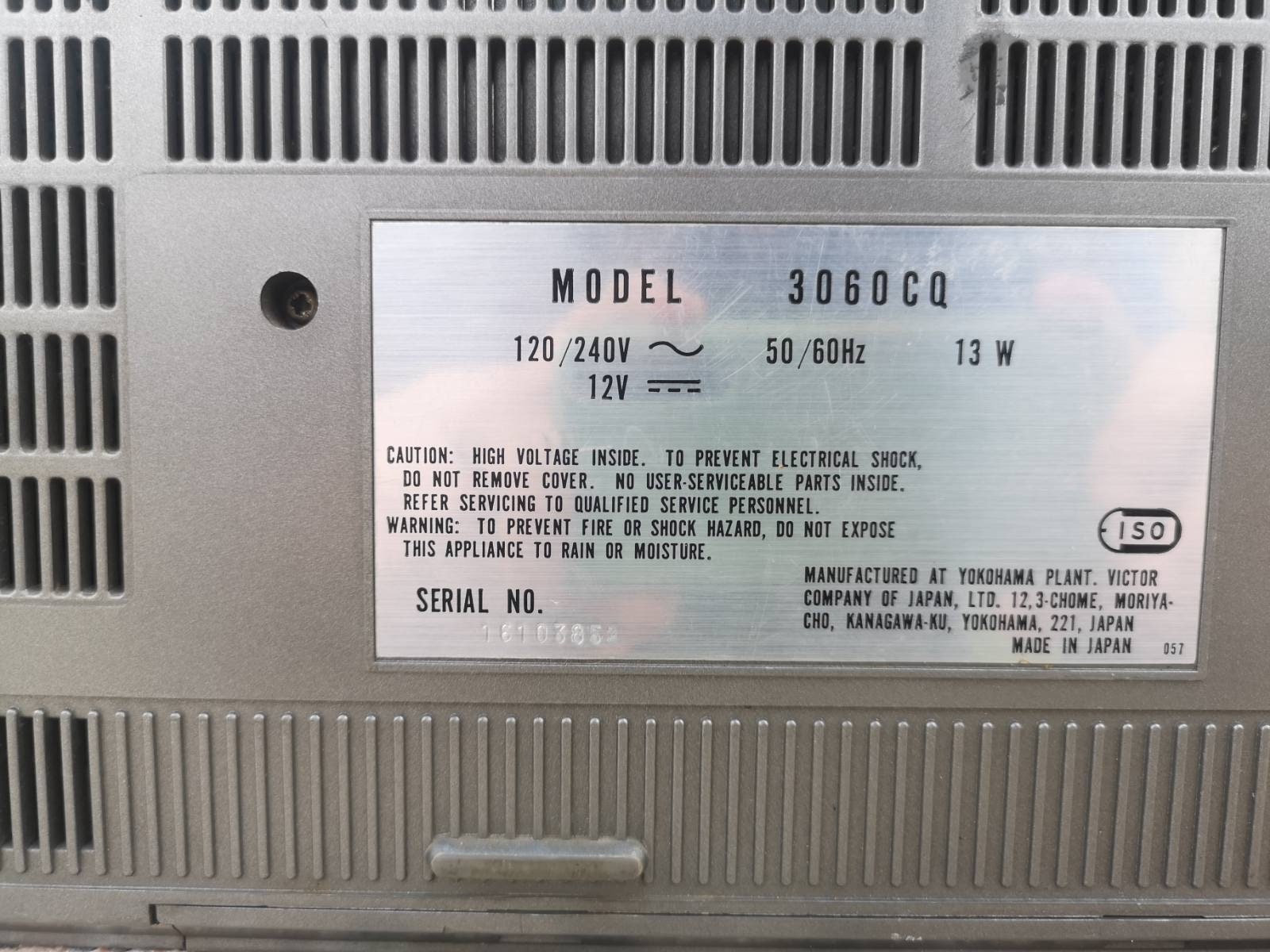 Vintage JVC Radio TV Cassette Recorder Retro JVC Nivico Model | Etsy