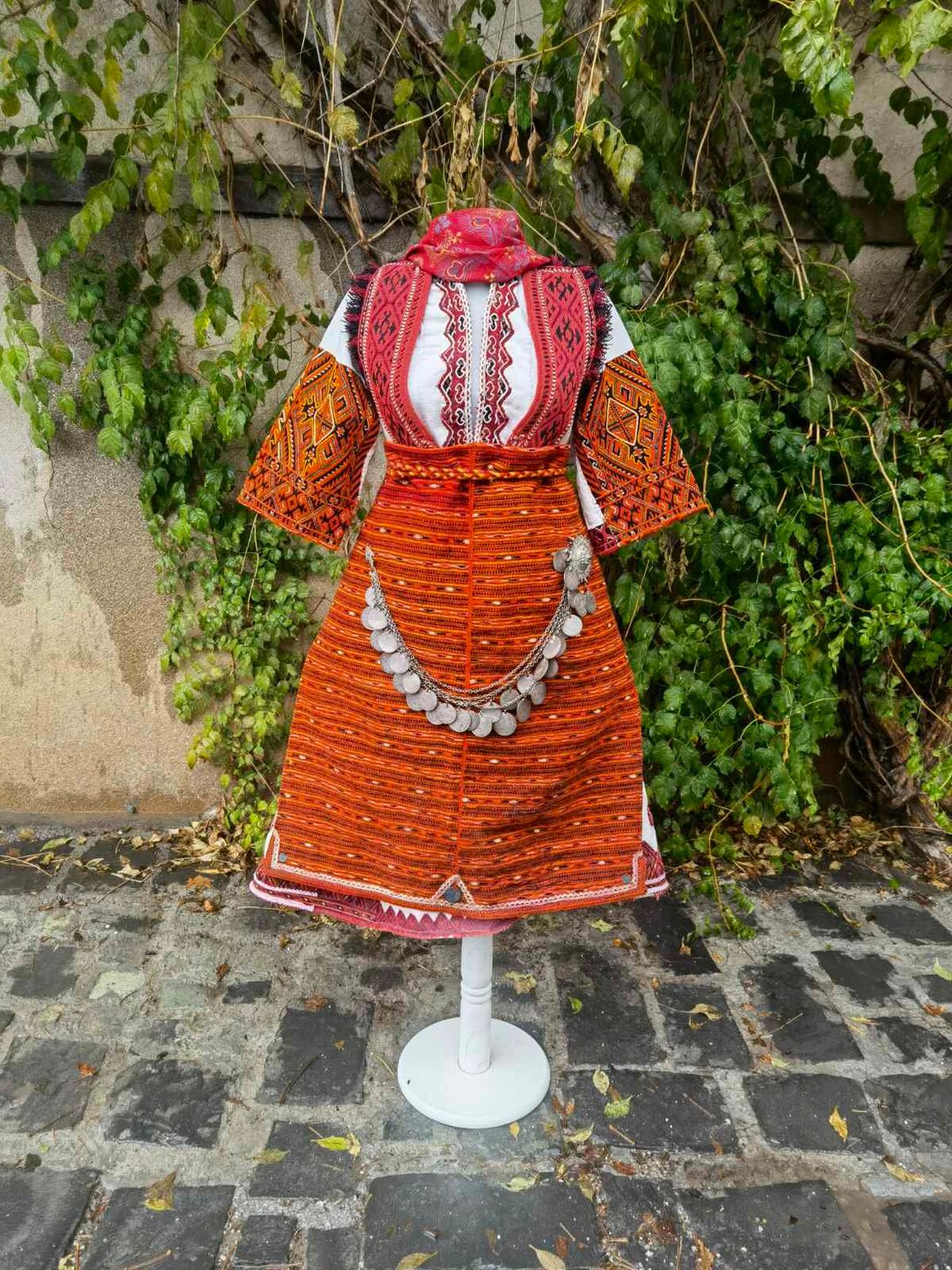 Antique Bitolsko Pole and Under Mariovo Villages Complete Woman's Ethnic Costume, Real Rarity ...