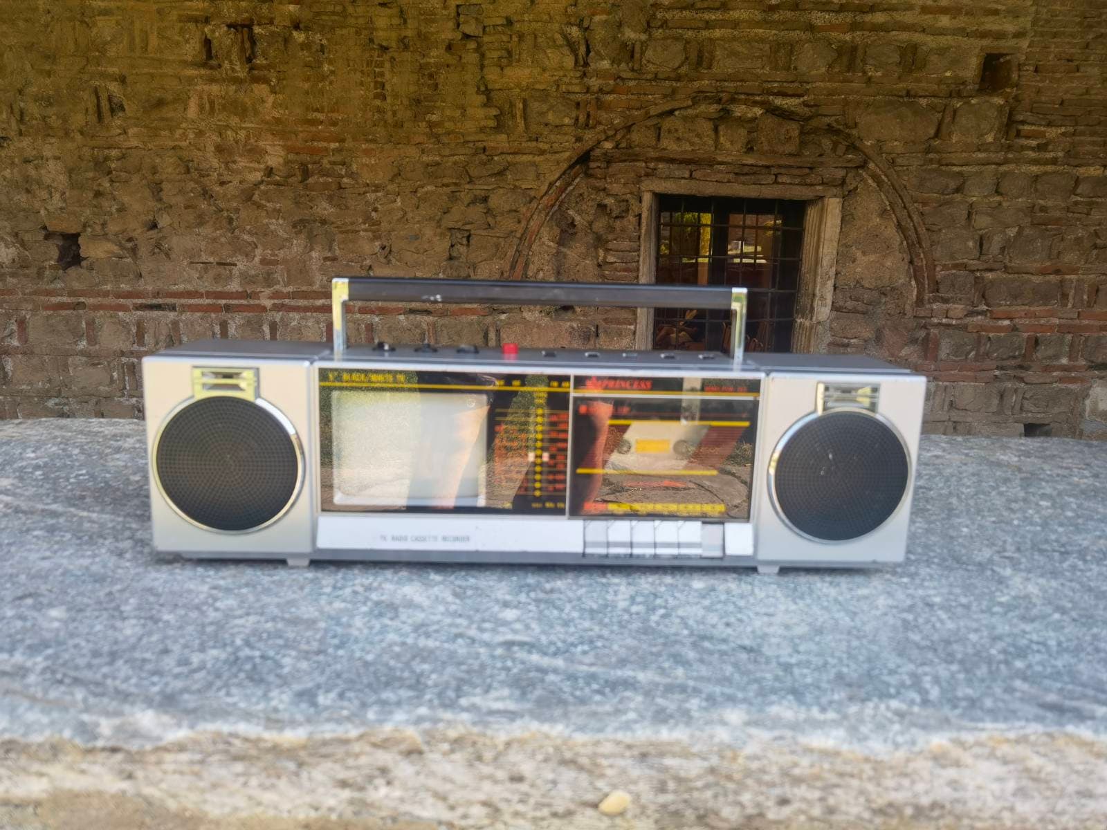 Princess Psw-333 Portable TV Radio and Cassette Recorder, Vintage 1980 ...