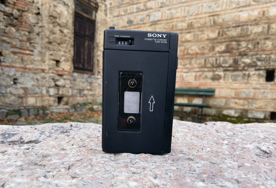 Sony TCM-600B Walkman, 1978 Iconic Sony Walkman, Portable Cassette ...