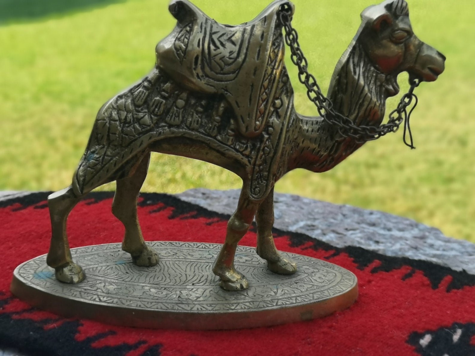 Vintage brass heavy camel souvenir | Etsy