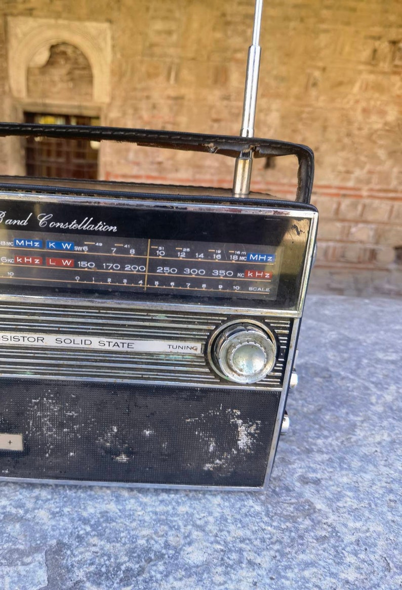 Vintage Crown 16 Solid State Transistor, Working - Etsy