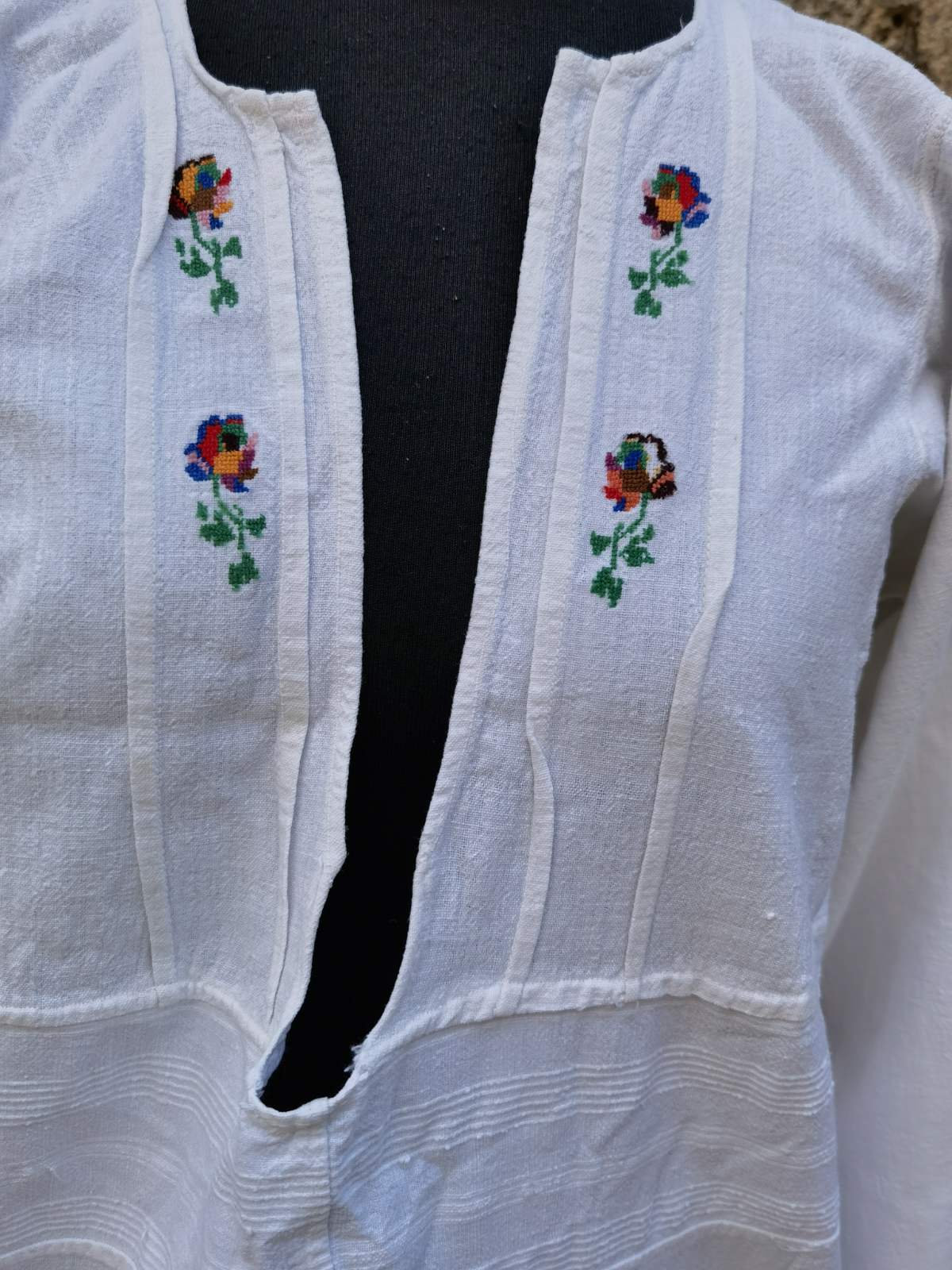 Skopska Blatija Women's Ethnic Long Shirt, Dress, Ethnic White Dress - Etsy