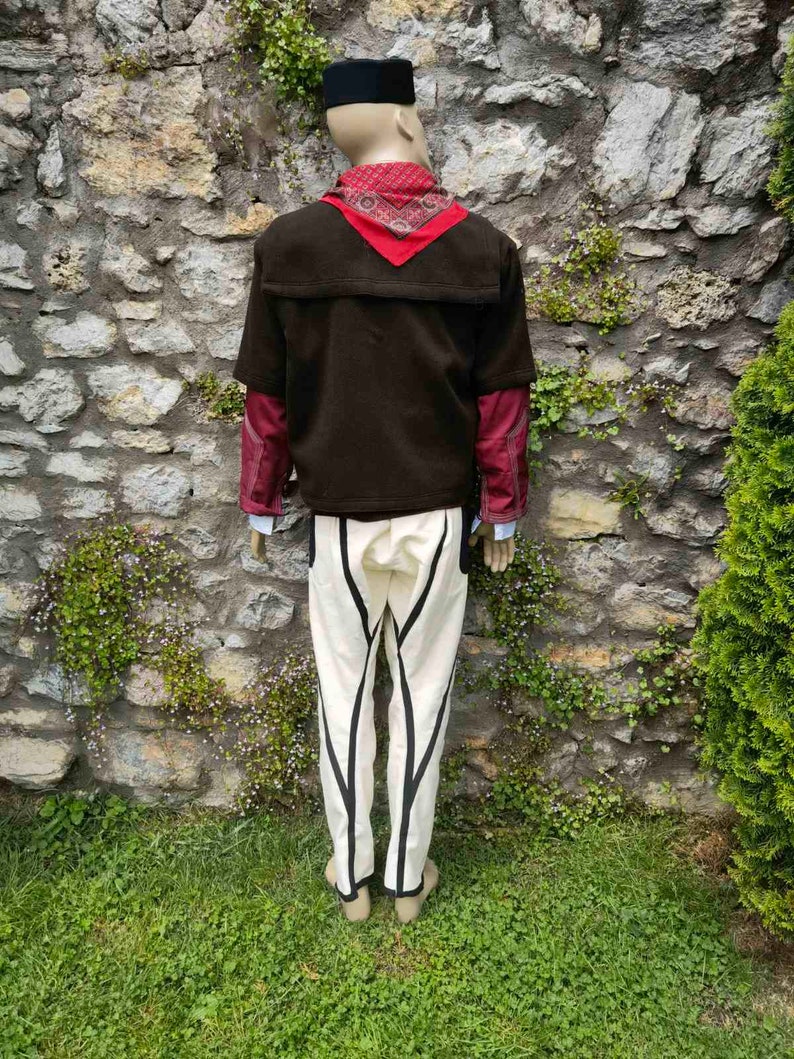 Men's Ethnic Costume of Mala Reka, Galichnik, Miyak Men's Complte ...