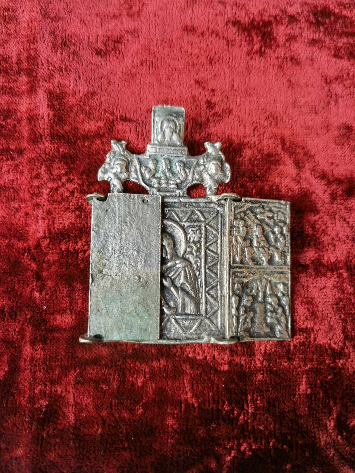 Metal Holy Mary Triptych, 1960's Metal Religious Home Decor Triptych - Etsy