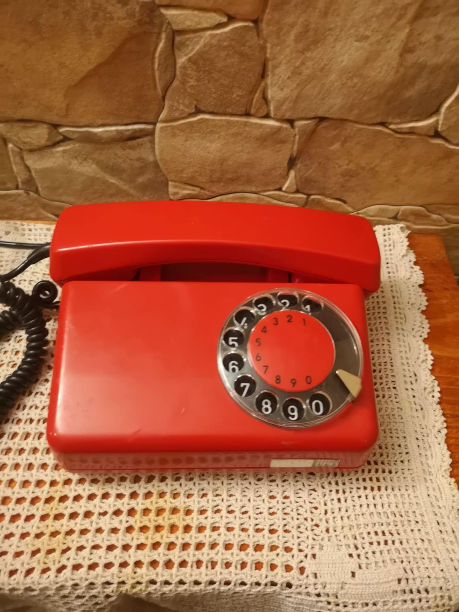 Vintage Rotary Phone, Vintage Desk Phone, Functional Vintage Phone - Etsy