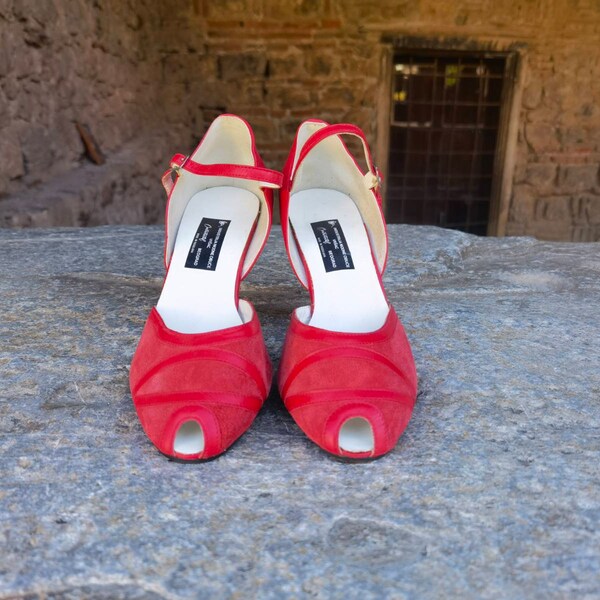 Red Shoes - Etsy