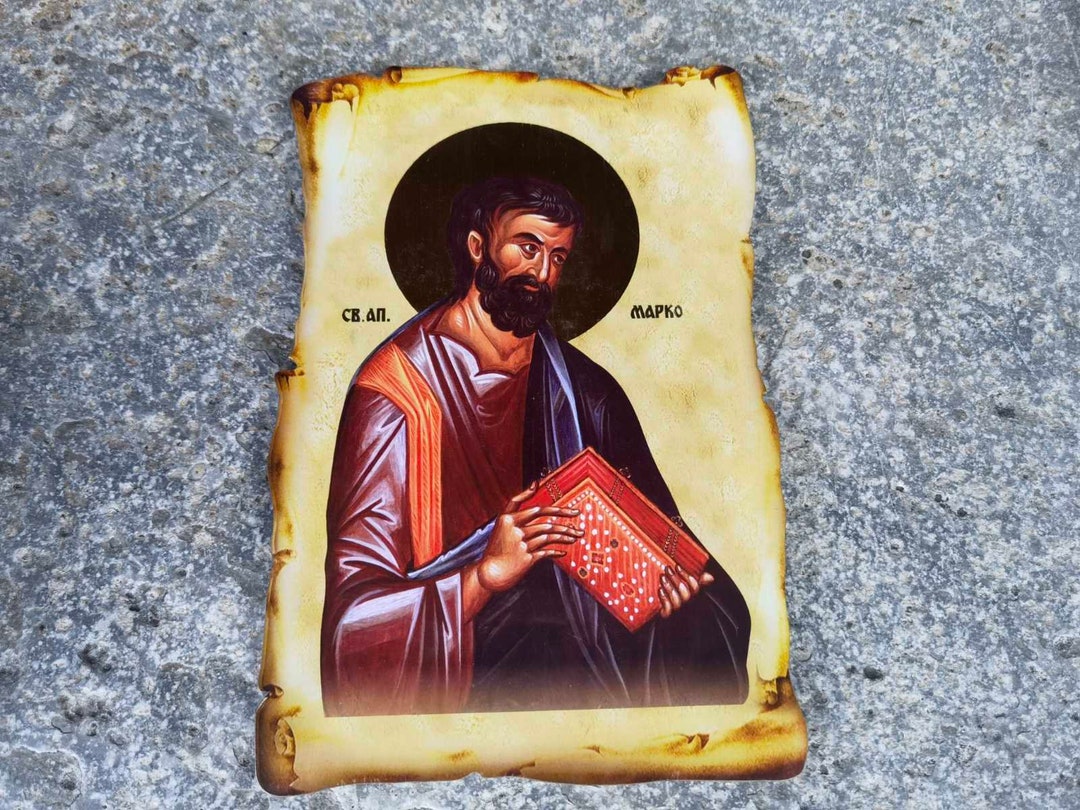 Orthodox Christian Icon of Mark the Evangelist, Orthodox Christian Icon ...