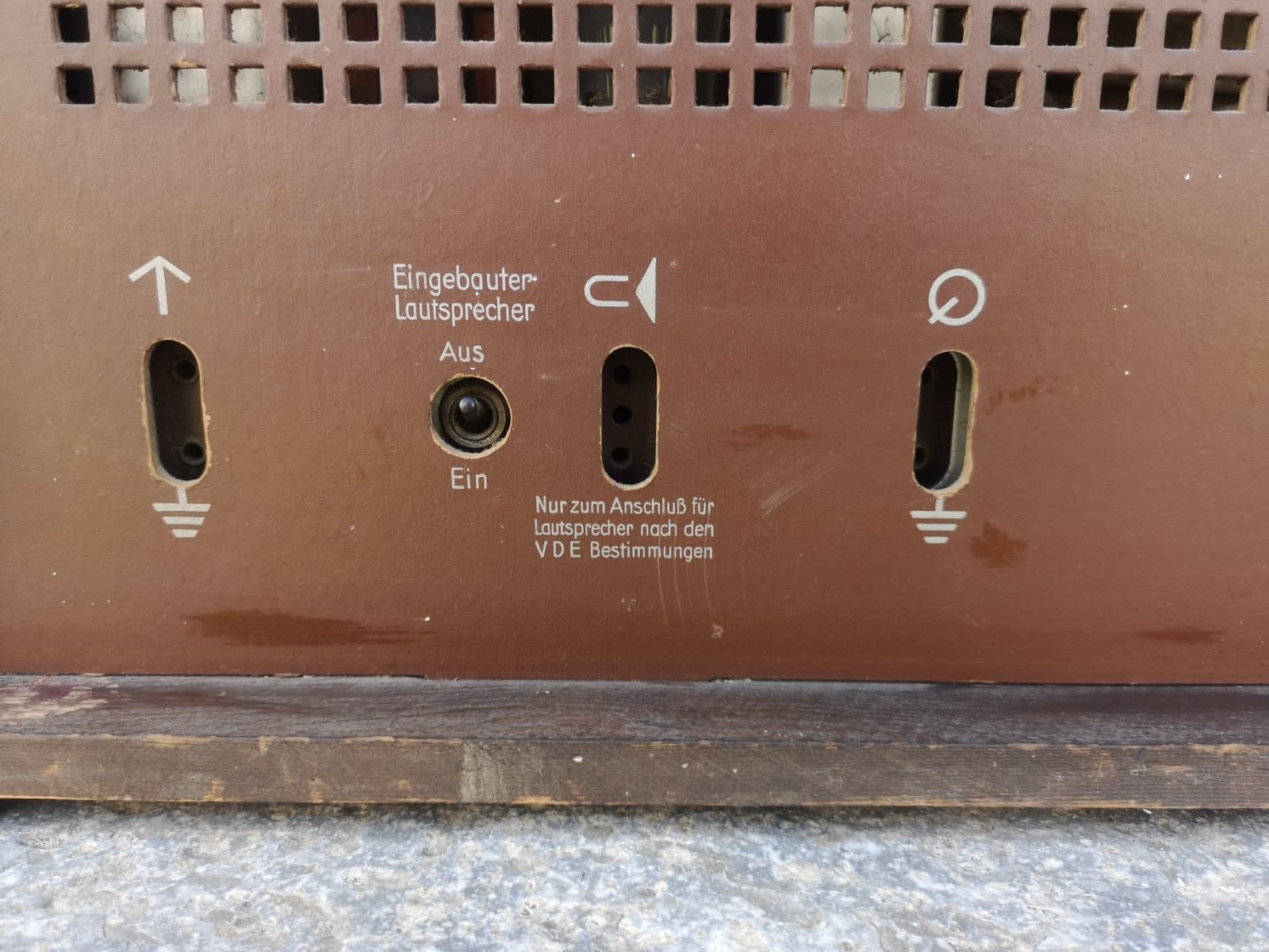 Wooden 1939 Radio Vintage Braun Radio Braun Model 5640 W - Etsy