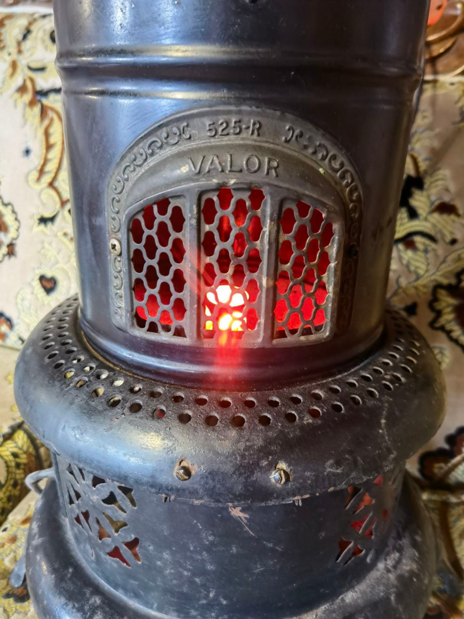 Valor 525 R Paraffin Heater, 1930's Heater Modified to Lamp - Etsy