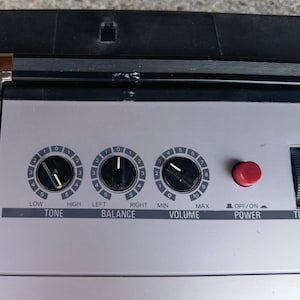 Princess Psw-333 Portable TV Radio and Cassette Recorder, Vintage 1980 ...