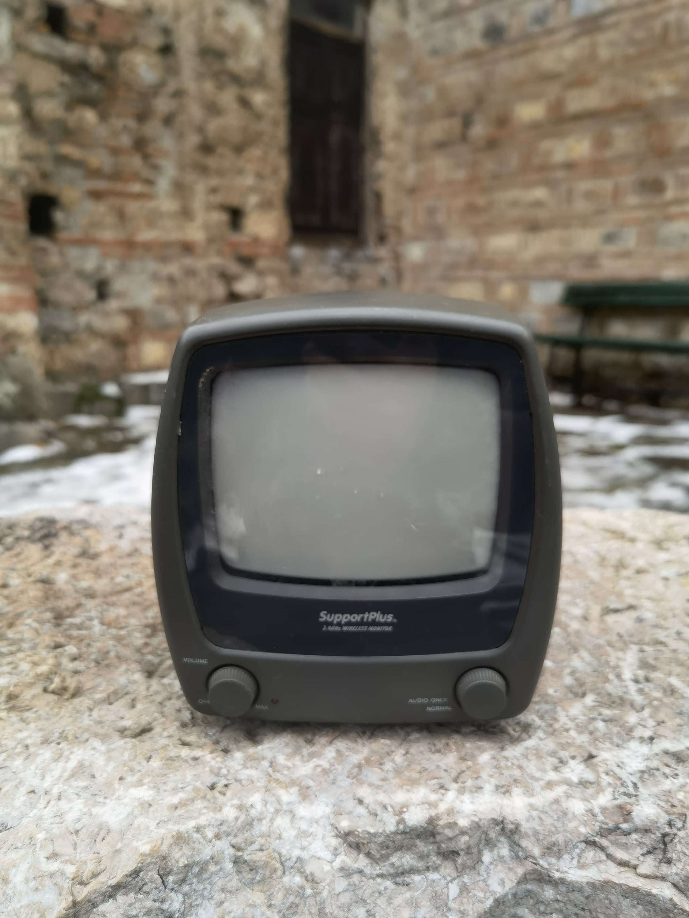 Mini Portable CRT Television, Supportplus Vintage Portable Television ...