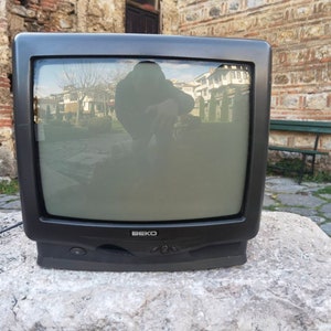 1990's CRT Television 30cm Screen Color TV Beko Model - Etsy