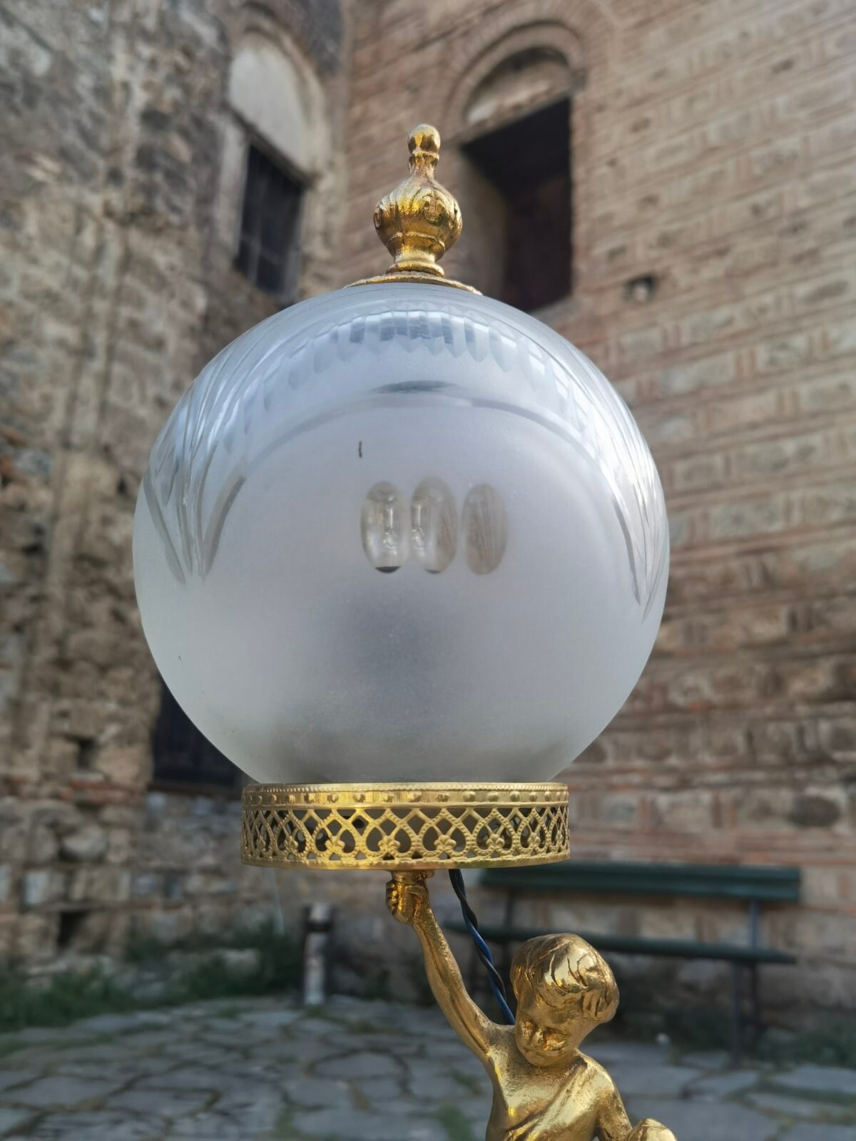 Vintage Table Top Lamp 1940's Retro Art Deco Nightstand - Etsy