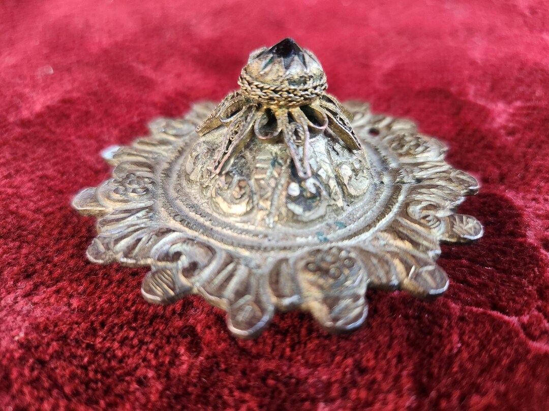 Silver Antique Skopec Head, Folklore Chest Jewelry, Gumus Gogusluk From ...