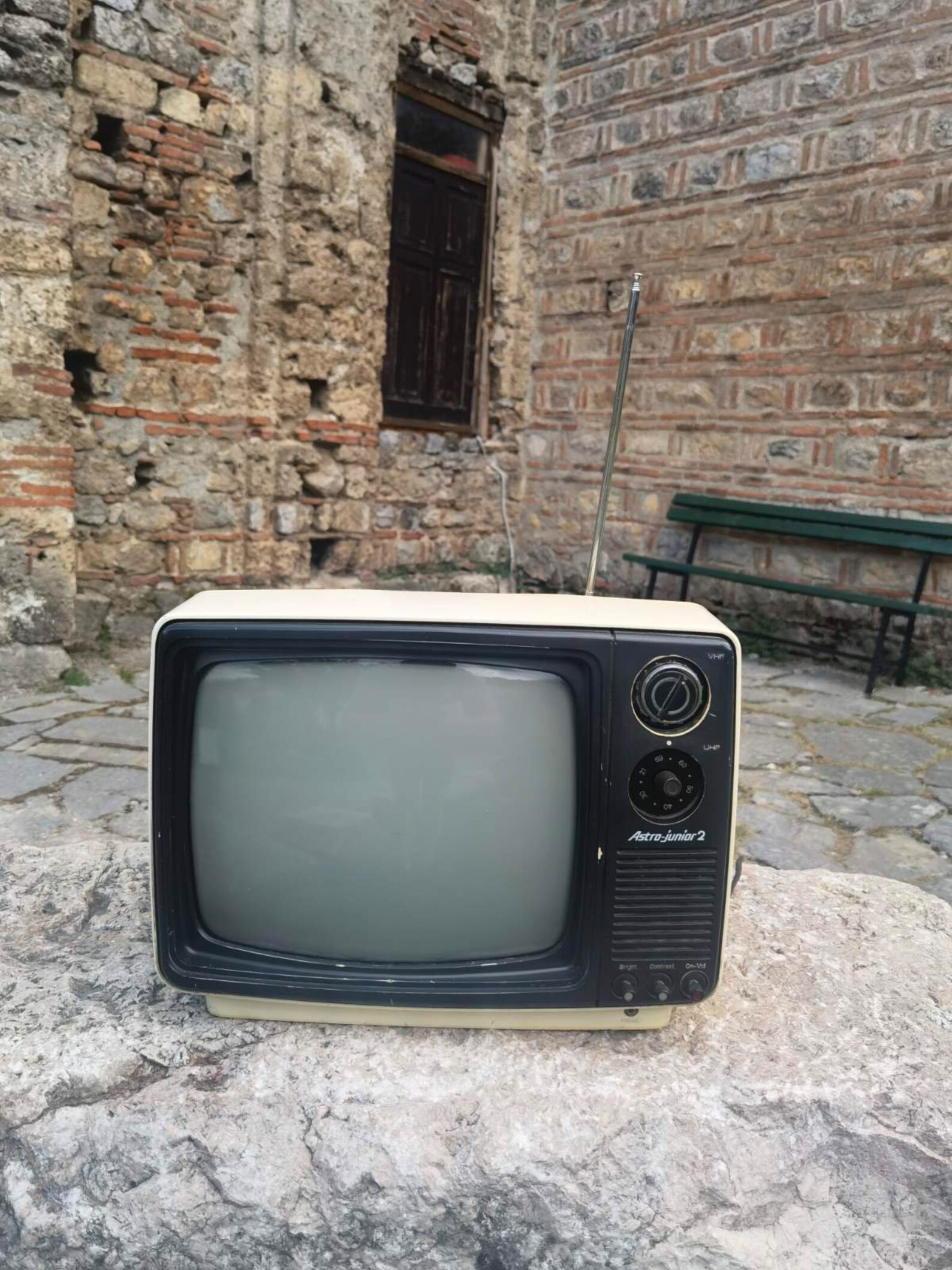 Mini Black and White CRT Television, Astra Junior 2 Television - Etsy