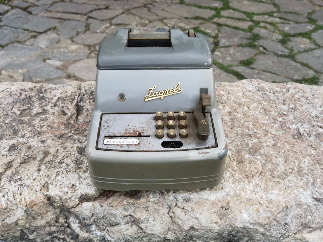 Electronic Calculating Device TRS Zagreb Simplex, 1960's Vintage ...