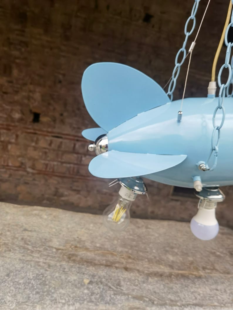 Metal Missile Lookalike Ceiling Lamp, Ceiling Missile Lamp - Etsy