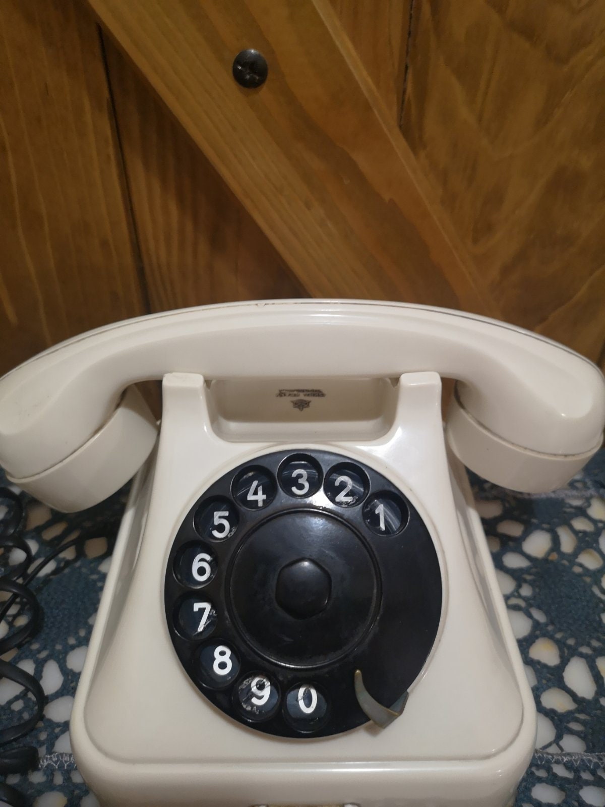 Vintage Bakelite White Ivory Telephone Rotary Bakelite Phone - Etsy