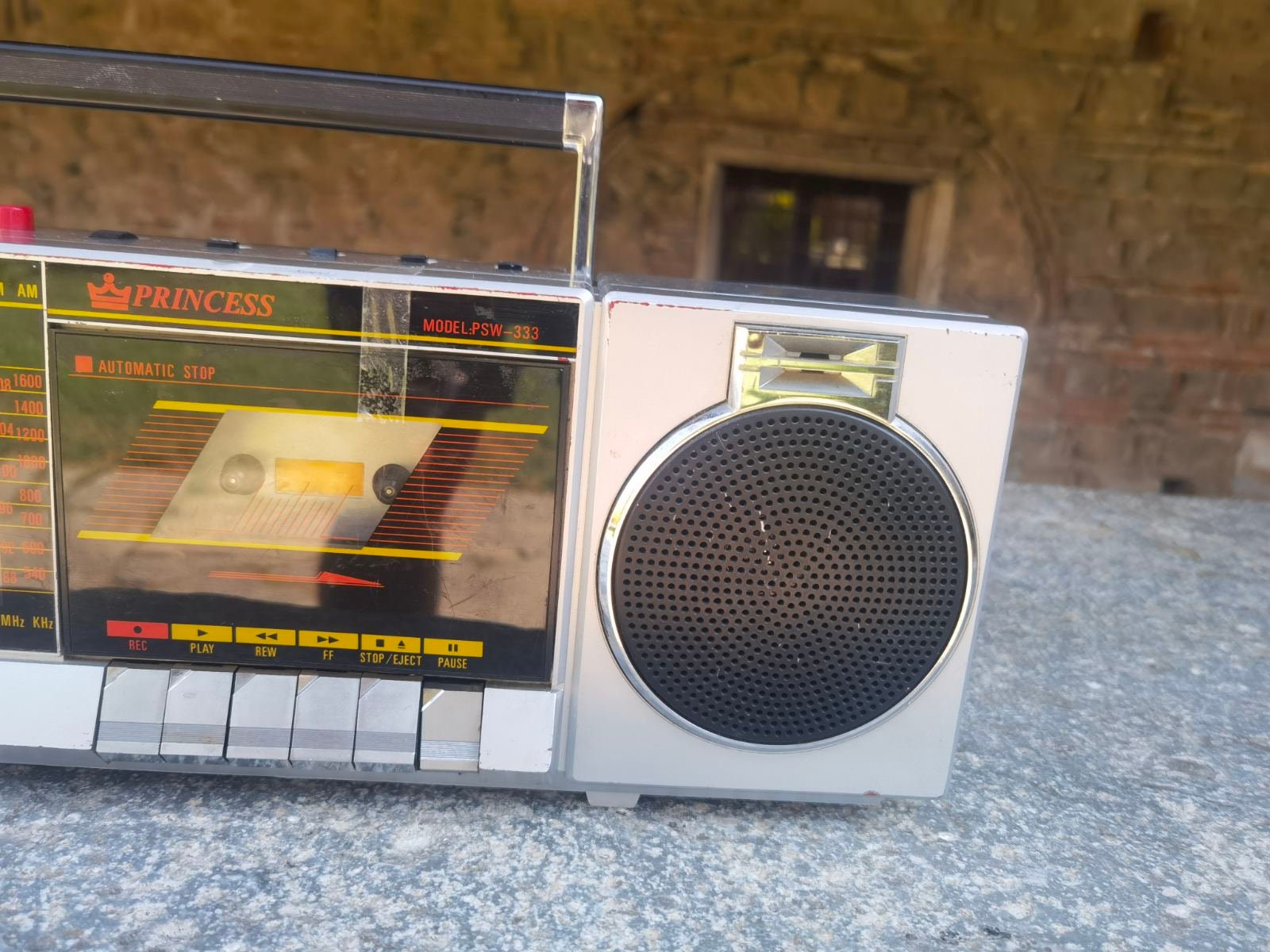 Princess Psw-333 Portable TV Radio and Cassette Recorder, Vintage 1980 ...