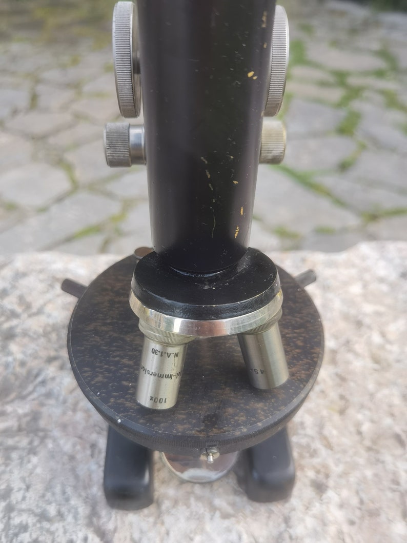 Reichert Microscope, 1920's Austrian Manual Microscope - Etsy