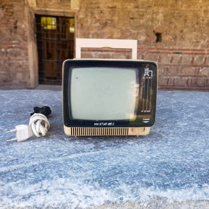 Mini Star 416 C Portable TV, Space Age Vintage Mini Portable TV - Etsy