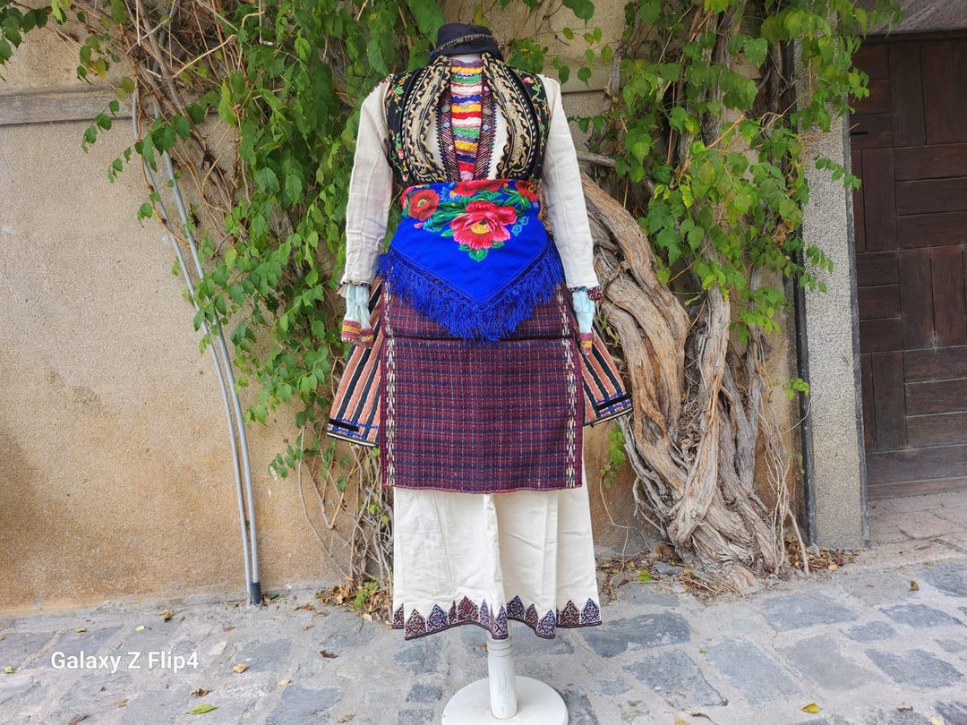 Suva Gora Villages Ethnic Costume for Young Girl, Antique Complete Suva ...