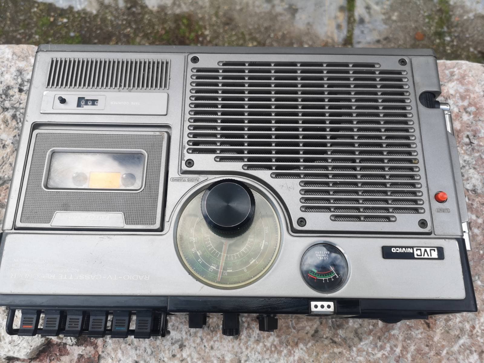 Vintage JVC Radio TV Cassette Recorder Retro JVC Nivico Model | Etsy