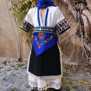 Girl's Folklore, Ethnic Costume, Rare Authentic Prilepsko Pole Villages ...