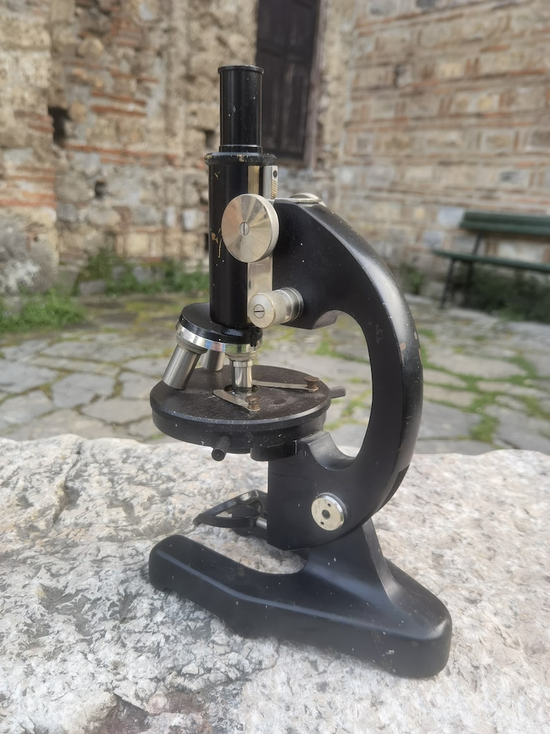Reichert Microscope, 1920's Austrian Manual Microscope - Etsy