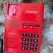 Digital Retro Red Telephone, Vintage Digital Wall Hanging Telephone ...