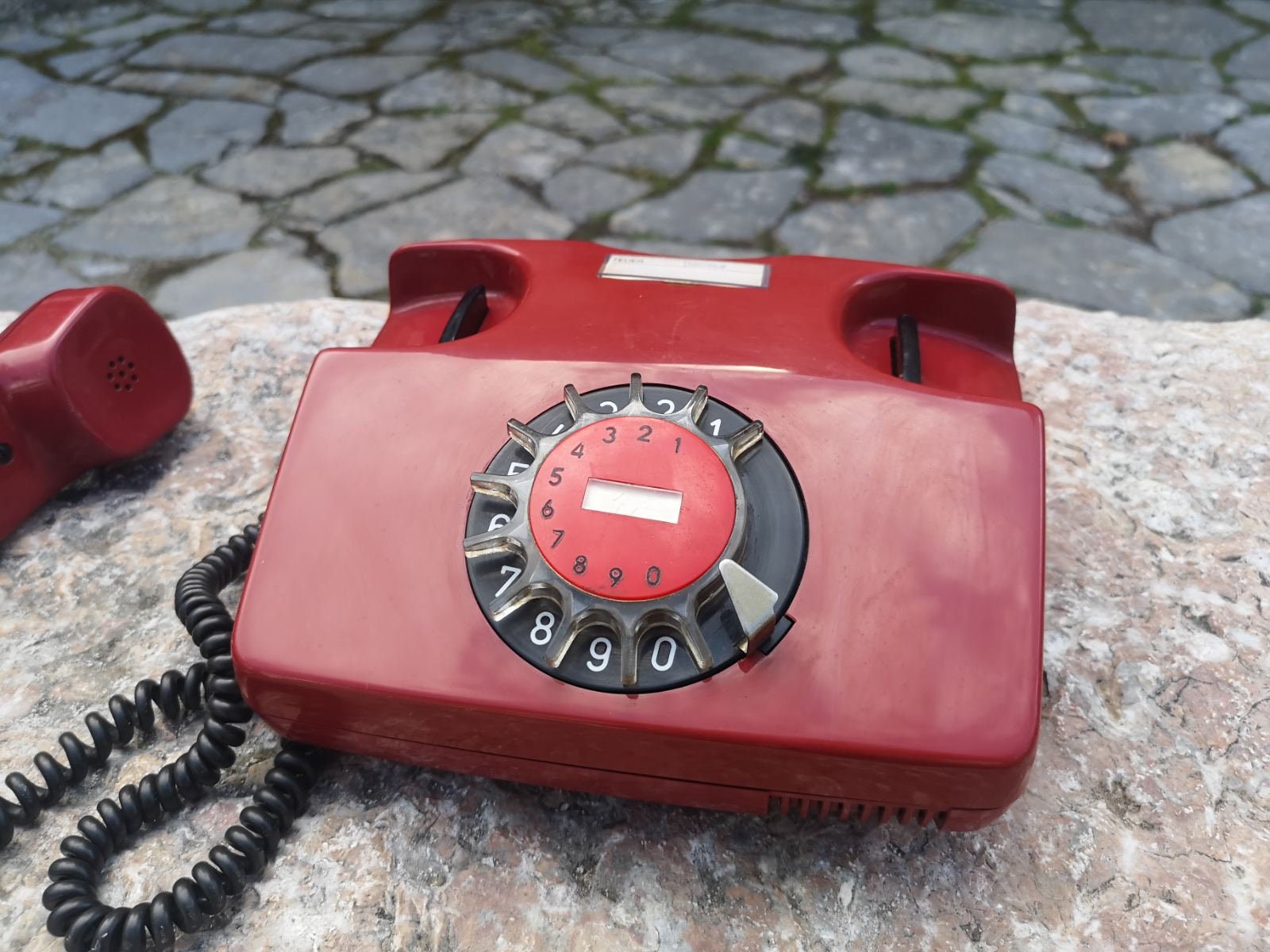 Vintage Rotary Siemens Phone Cherry Red Color Vintage - Etsy Australia